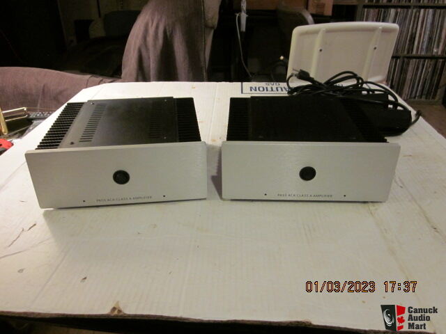 Pass Lab ACA Class A amplifiers For Sale - Canuck Audio Mart