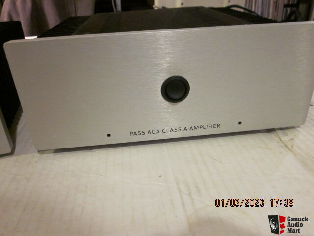 Pass Lab ACA Class A amplifiers Photo #4237715 - Canuck Audio Mart