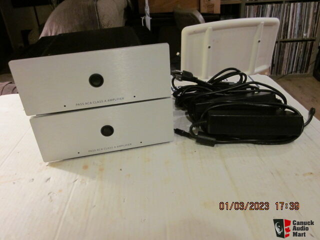 Pass Lab ACA Class A amplifiers Photo #4237720 - Canuck Audio Mart