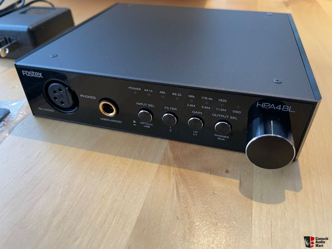 Fostex HP-A4BL Balanced Headphone Amplfier and DAC Photo #4237979 ...