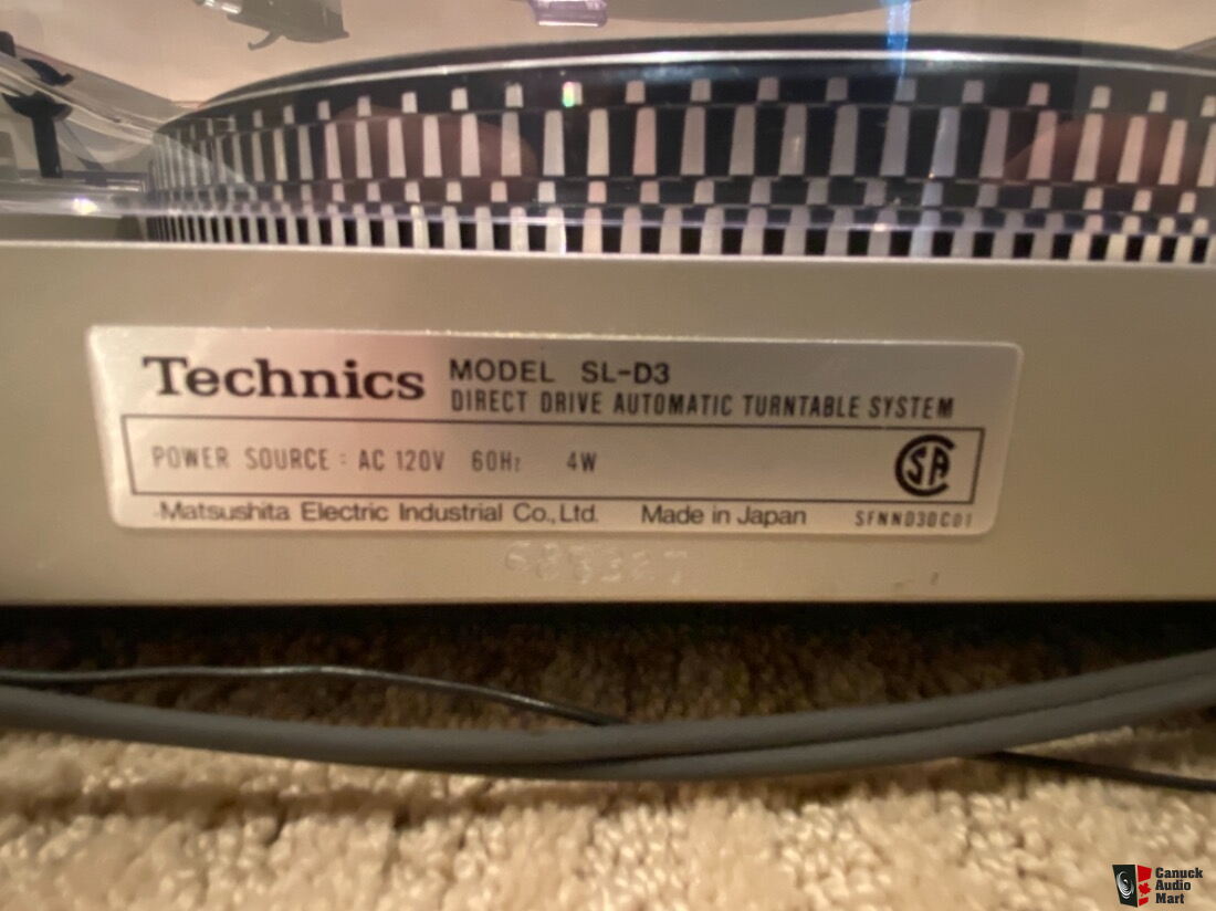 Technics SL-D3 Turntable Photo #4239130 - UK Audio Mart