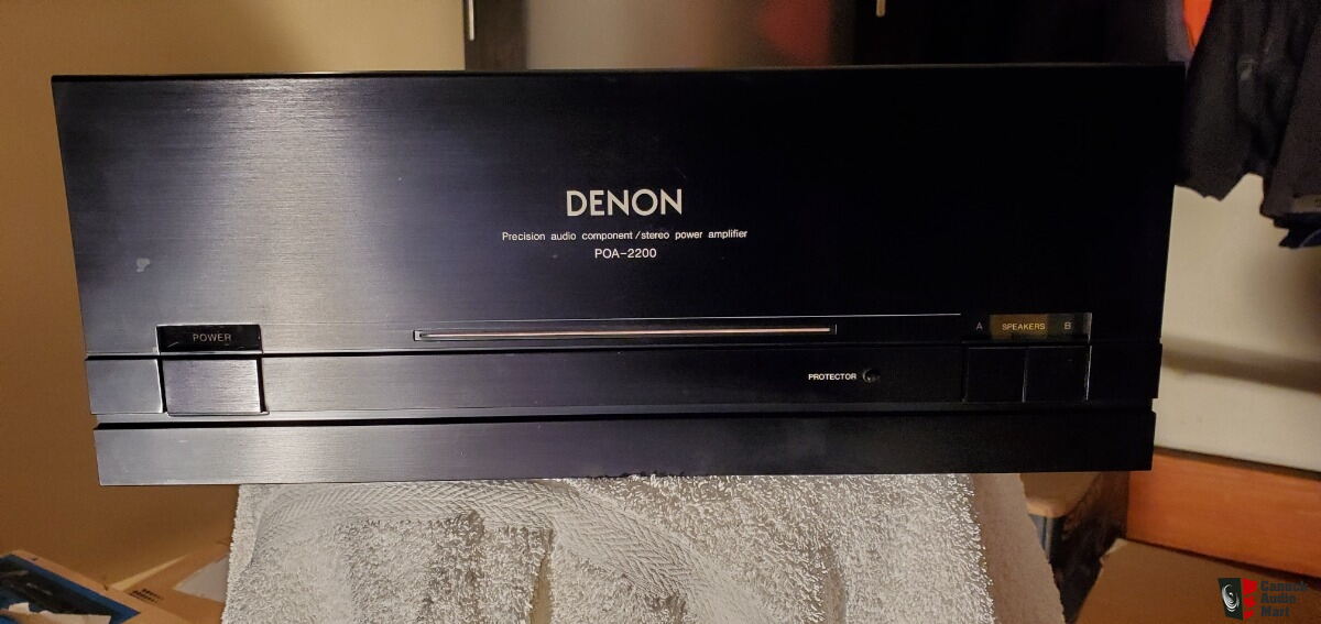 Denon POA-2200 Power Amp For Sale - Canuck Audio Mart
