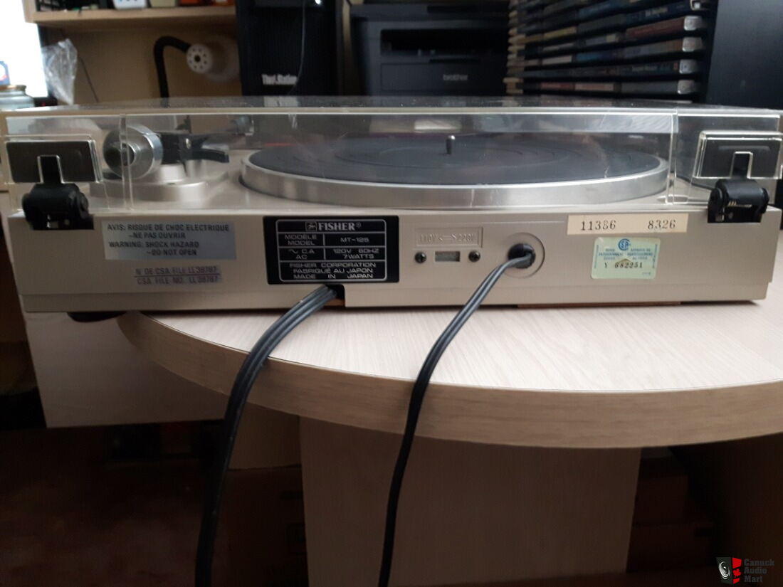 Fisher Turntable MT-125 Photo #4240485 - UK Audio Mart
