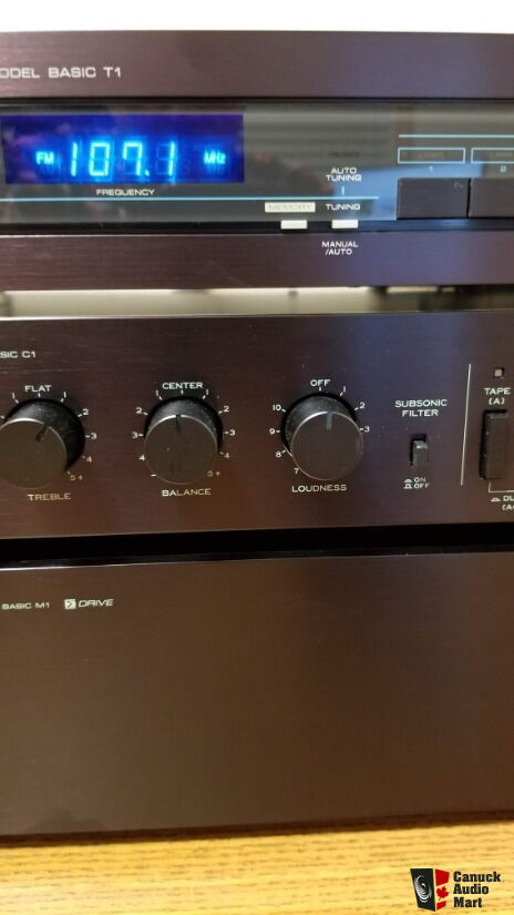 Kenwood Basic stack - M1 amp, C1 pre, T1 tuner Photo #4244992 - Canuck ...