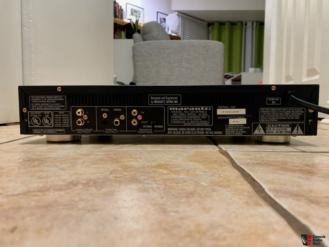 Marantz CD67se CD Player - Superb Condition! Photo #4245218 - US Audio Mart