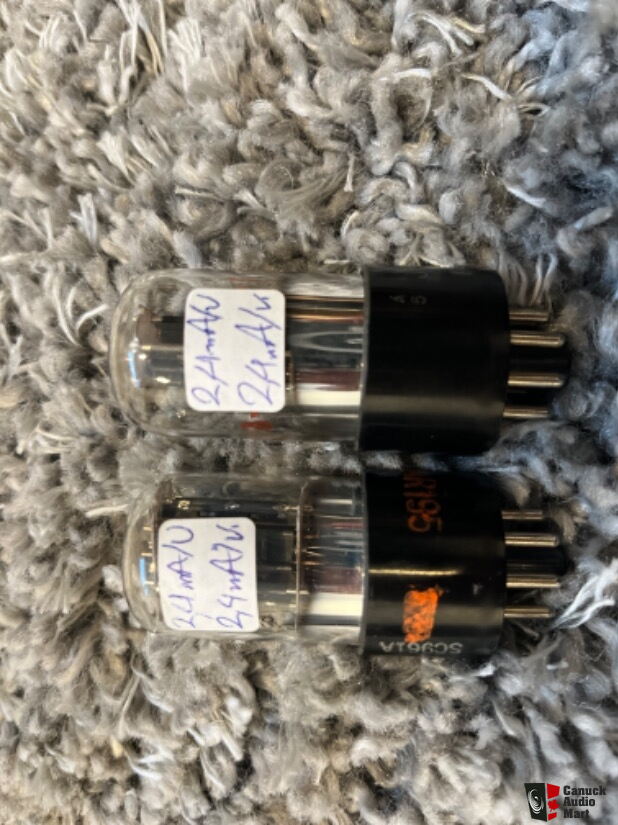 KEN-RAD VT-231 (6SN7) Marched Pair For Sale - Canuck Audio Mart