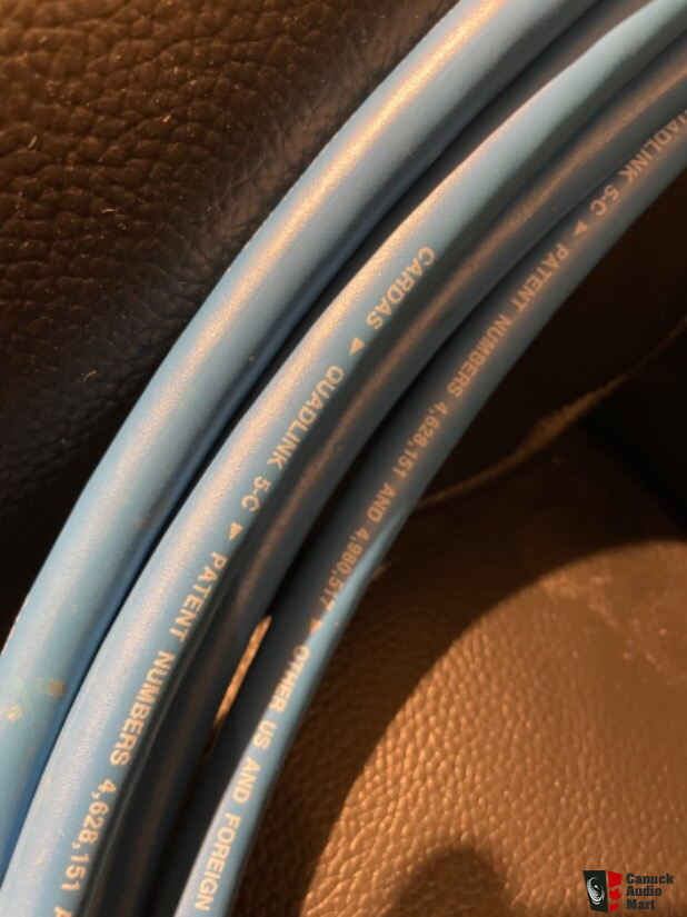 Cardas Quadlink 5C Speaker Cable Photo #4246025 - Canuck Audio Mart