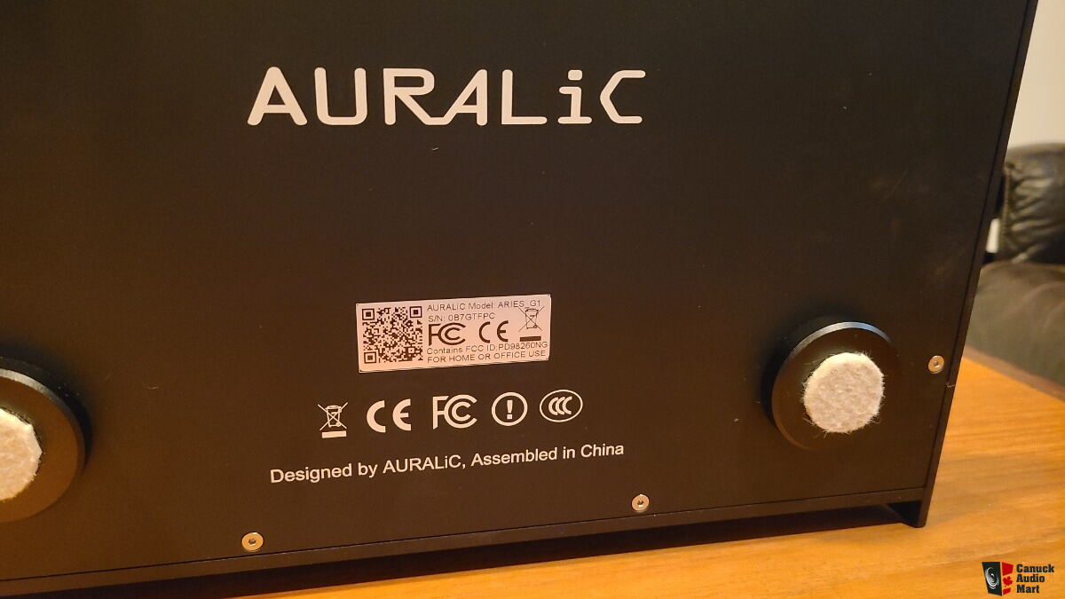 Auralic Aries G1 Streamer with Box and Chord Photo #4246642 - Canuck ...