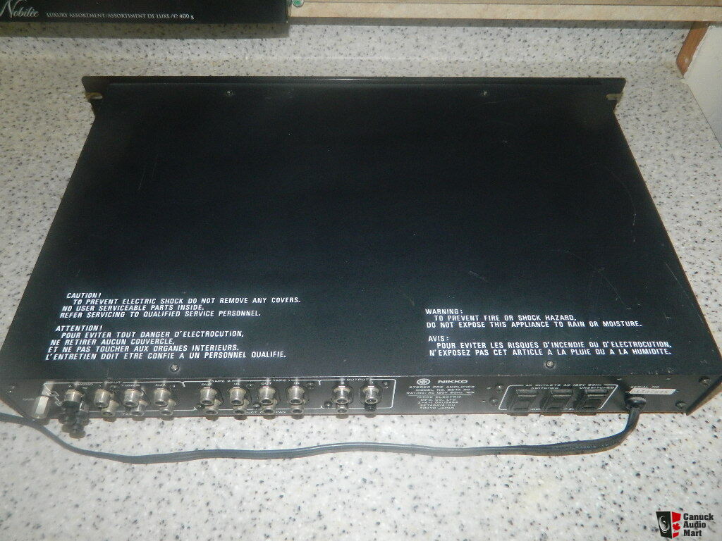 Vintage Nikko Stereo Pre Amplifier Beta 20 Tested Working Photo ...