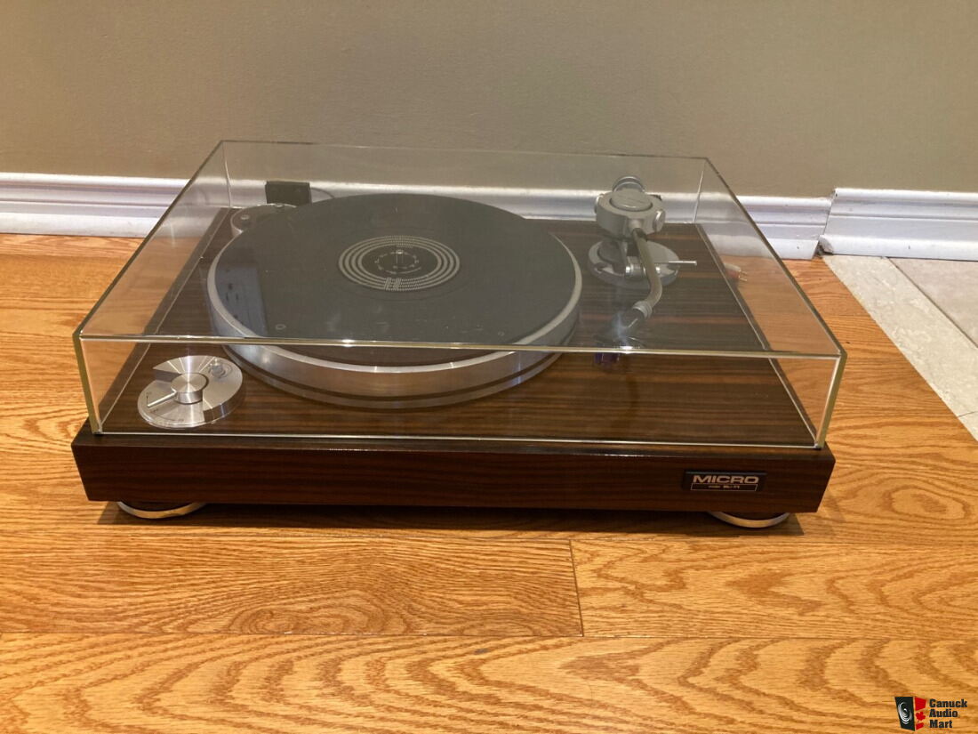 Micro Seiki BL-71 turntable with Denon MC cartridge For Sale - US Audio ...