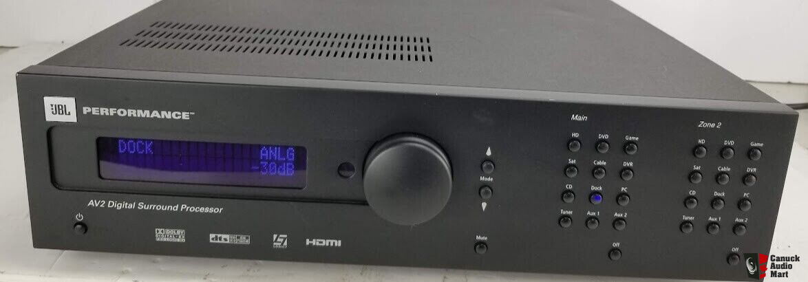 JBL AV2 AUDIO/VIDEO Processor Photo #4250604 - Canuck Audio Mart