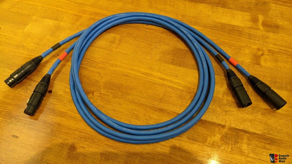 Canare DA206 w Neutrik XLR cable pair 6 Photo #4251716 - US Audio Mart