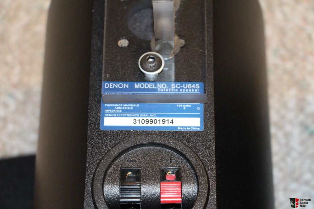 Denon 6.1 Surround Sound speakers & subwoofer Photo #4251776 - Canuck ...