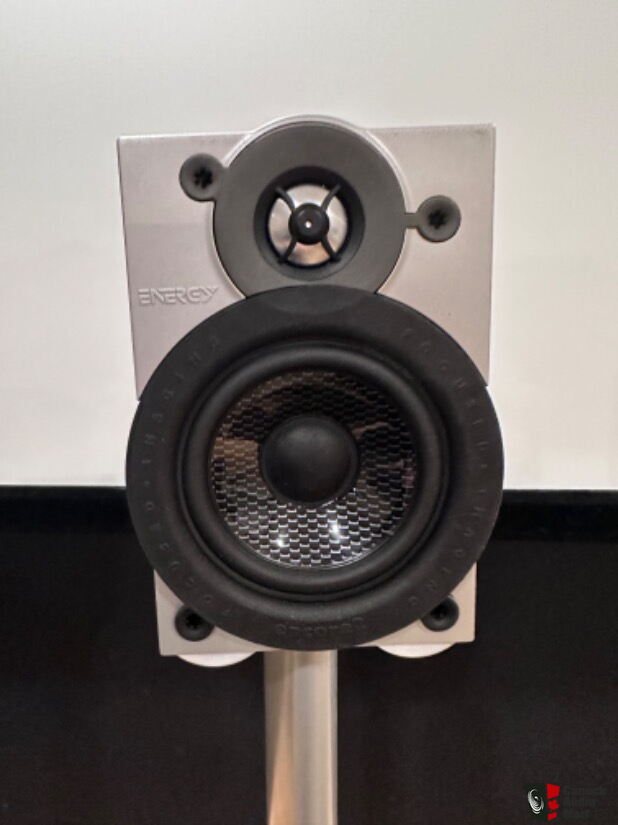 Energy Encore bookshelf speakers with matching stands and Center Photo ...