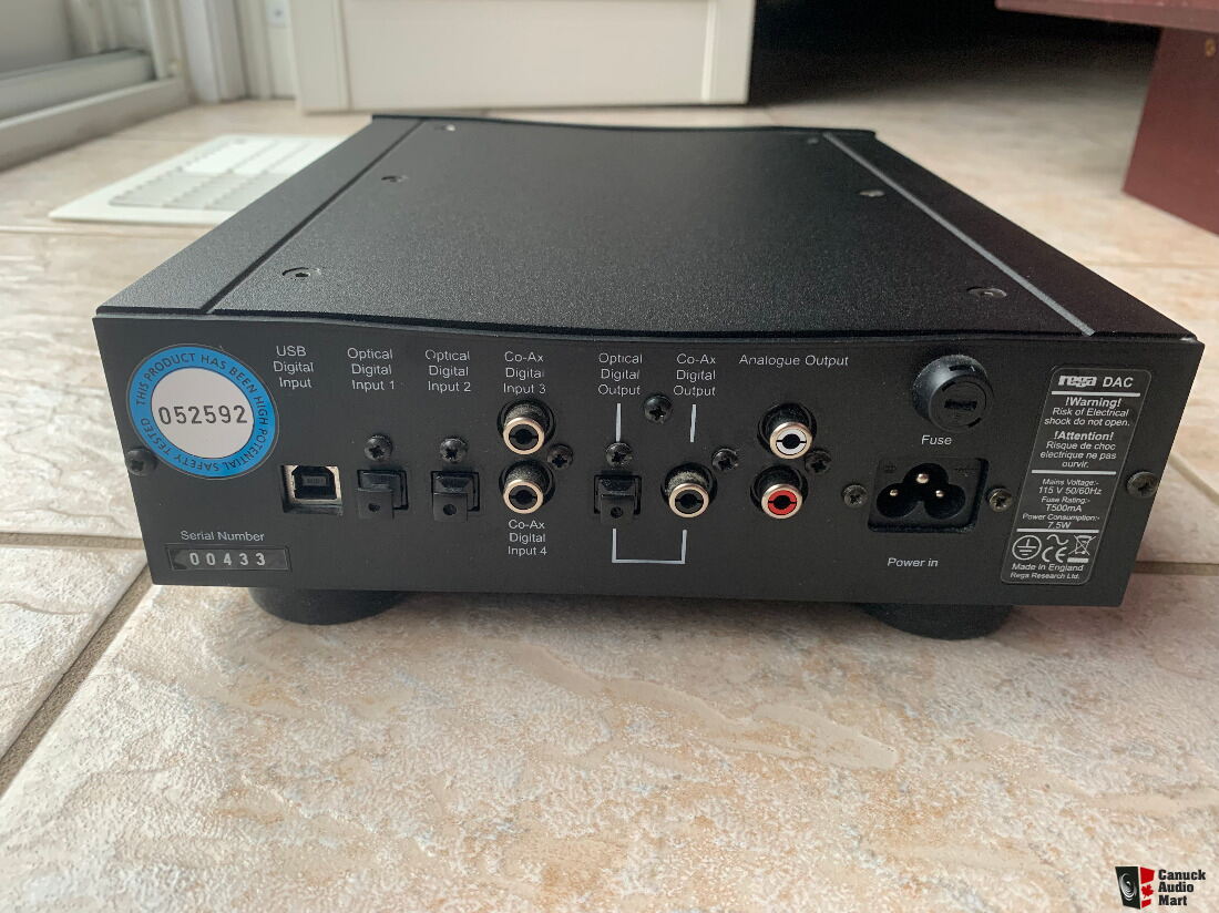 Rega DAC Black Photo #4253444 - Canuck Audio Mart