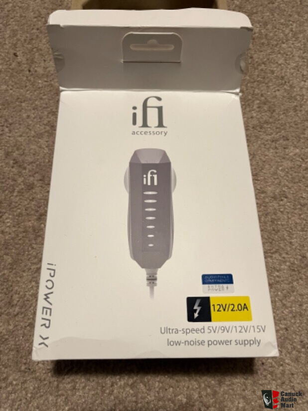 iFi iPower X 12v power supply Photo #4253987 - Canuck Audio Mart