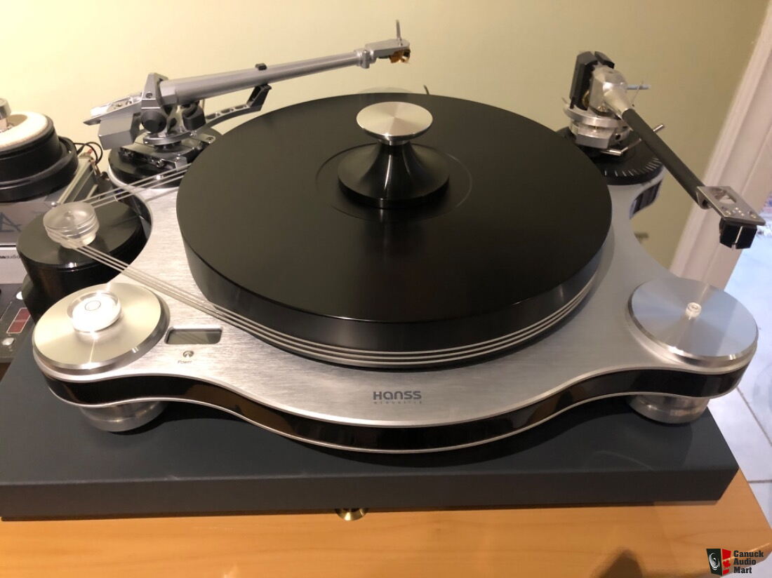 Hanss Acoustic T-20 Tuntable, Silver Finish Photo #4254663 - Canuck ...