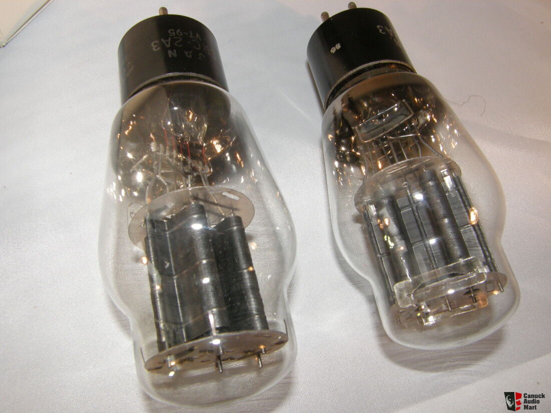 Reduced - Vacuum tubes. Matched pair of NOS RCA 2A3 Photo #4255416 ...