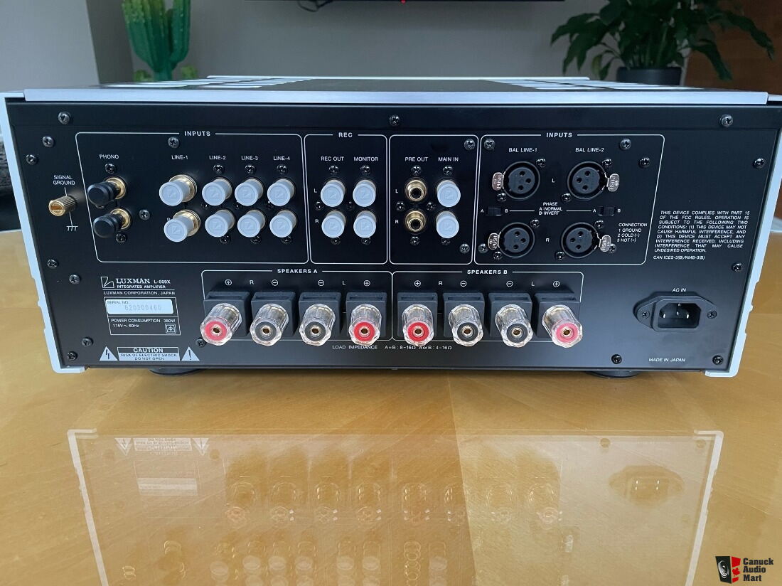 Luxman L-509x Integrated Amplifier Photo #4255867 - Canuck Audio Mart