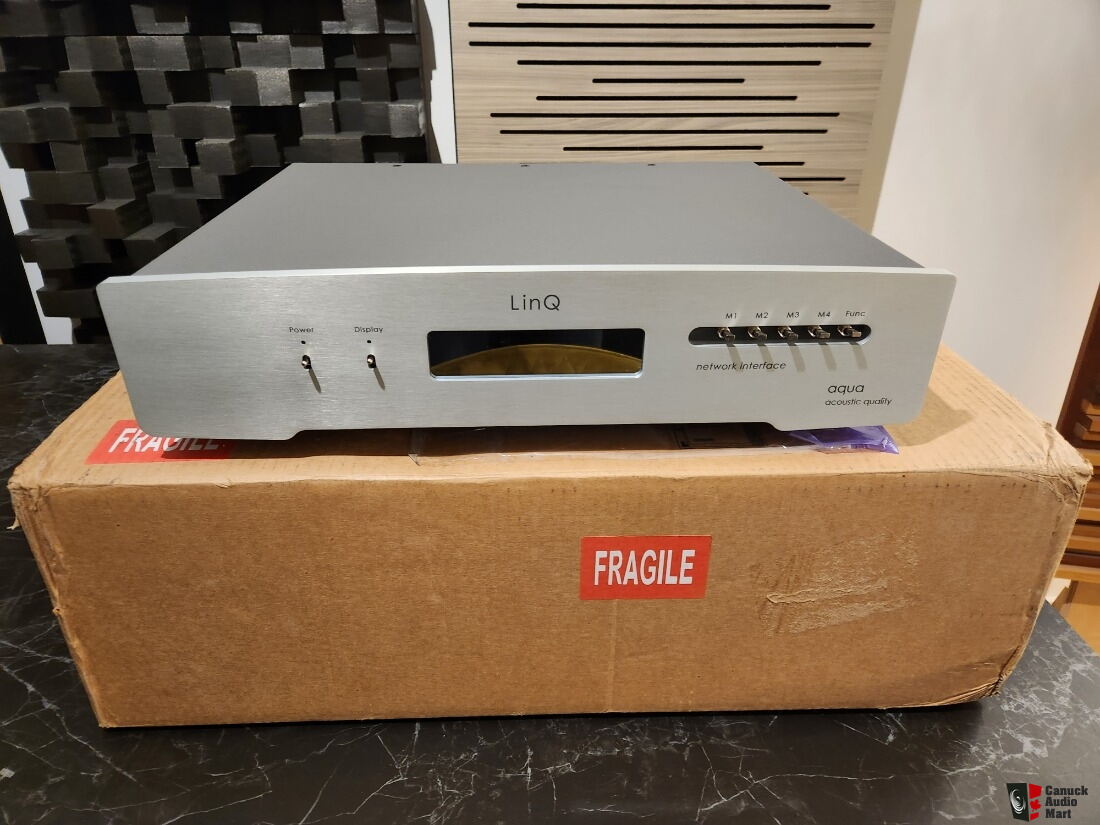 Aqua acoustic linQ streamer Photo #4256451 - Canuck Audio Mart