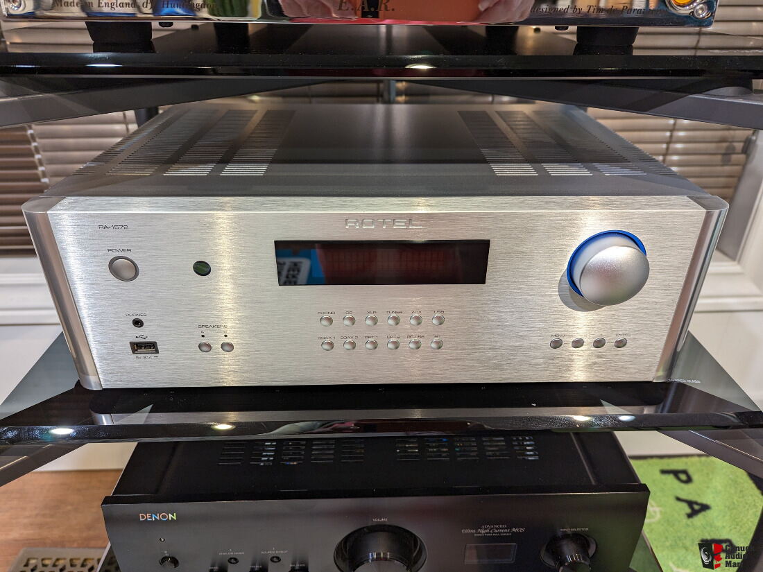 Rotel RA-1572 Integrated Amp (Silver): EXCELLENT Trade-in; acX Wrnty ...