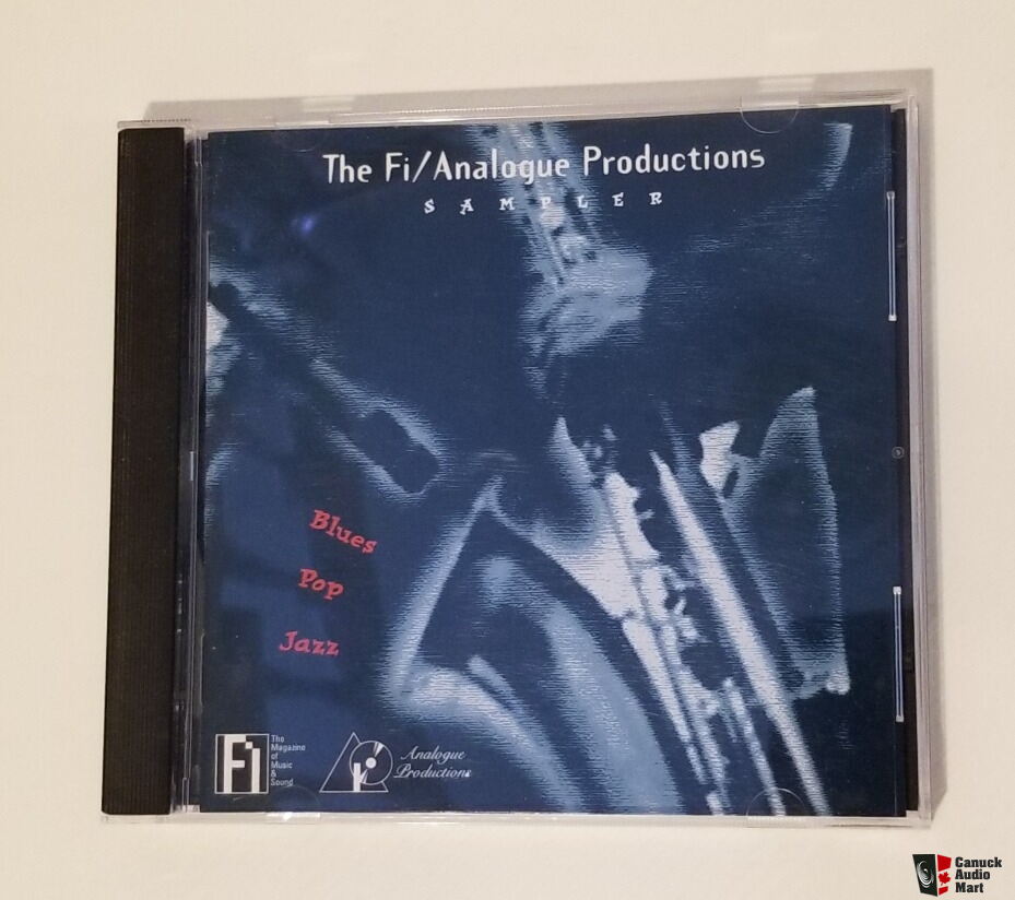 Fi/ Analogue Production Audiophile CD Sampler and some 24K Gold CD ...