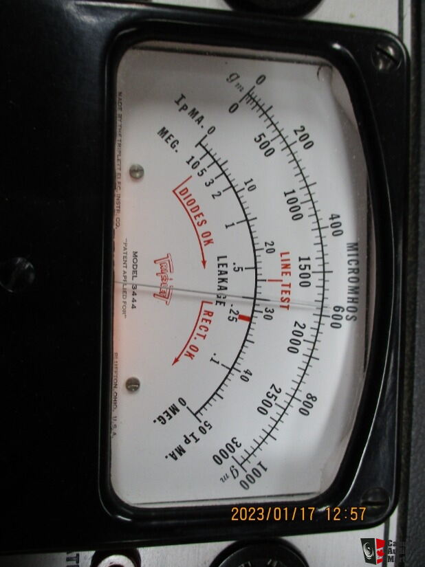 Triplett 3444 - refurbished to factory specs, calibrated by the late ...