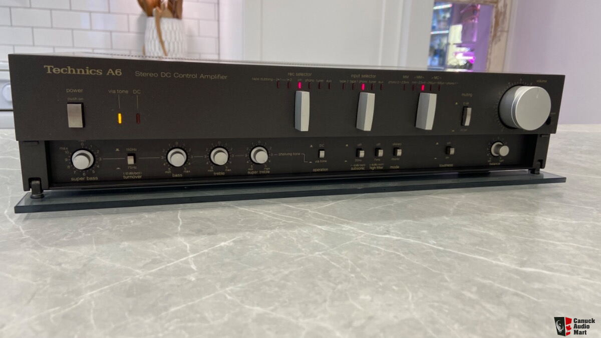 Technics SU-A6 A6 Preamplifier very rare and perfect working,,free ...