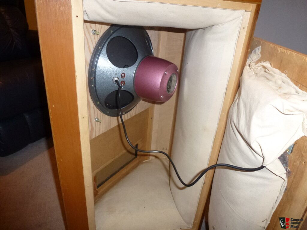 TANNOY 12 INCH RED MONITORS IN ORIGINAL TANNOY LANCASTER CORNER ...