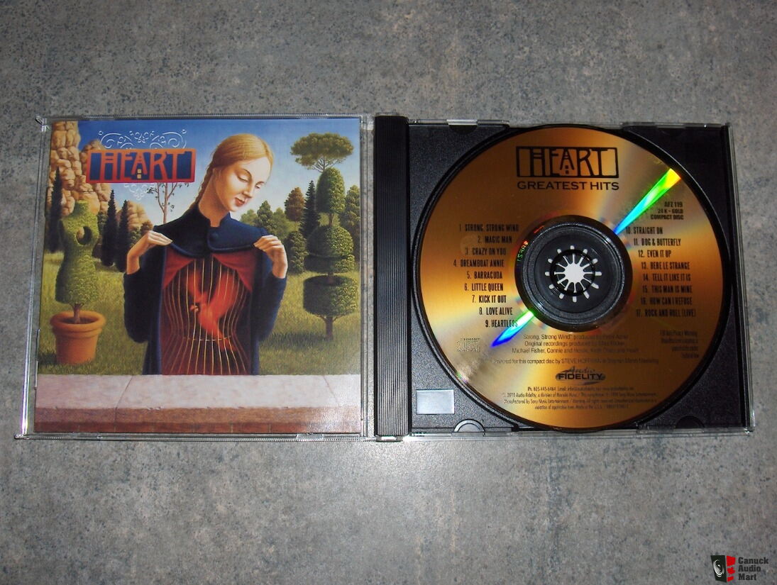 Heart Greatest Hits Gold CD For Sale - Canuck Audio Mart