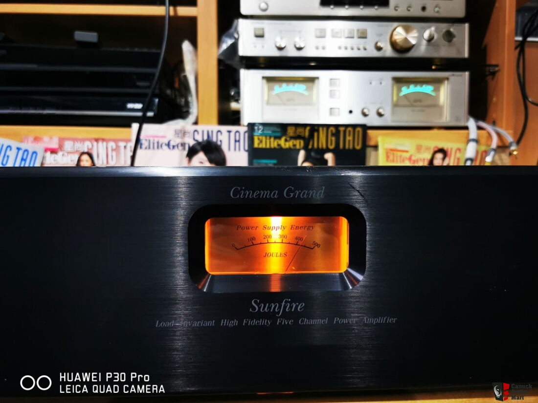 Sunfire Cinema Grand 5-Channel 200W with Theater Grand Preamplifier I ...
