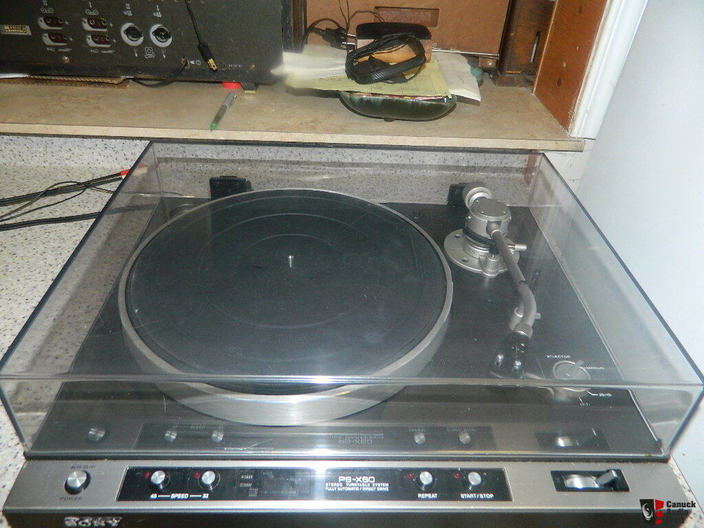 Sony PS X 60 Turntable Needs Cartridge Selling AS IS For Sale - Canuck ...