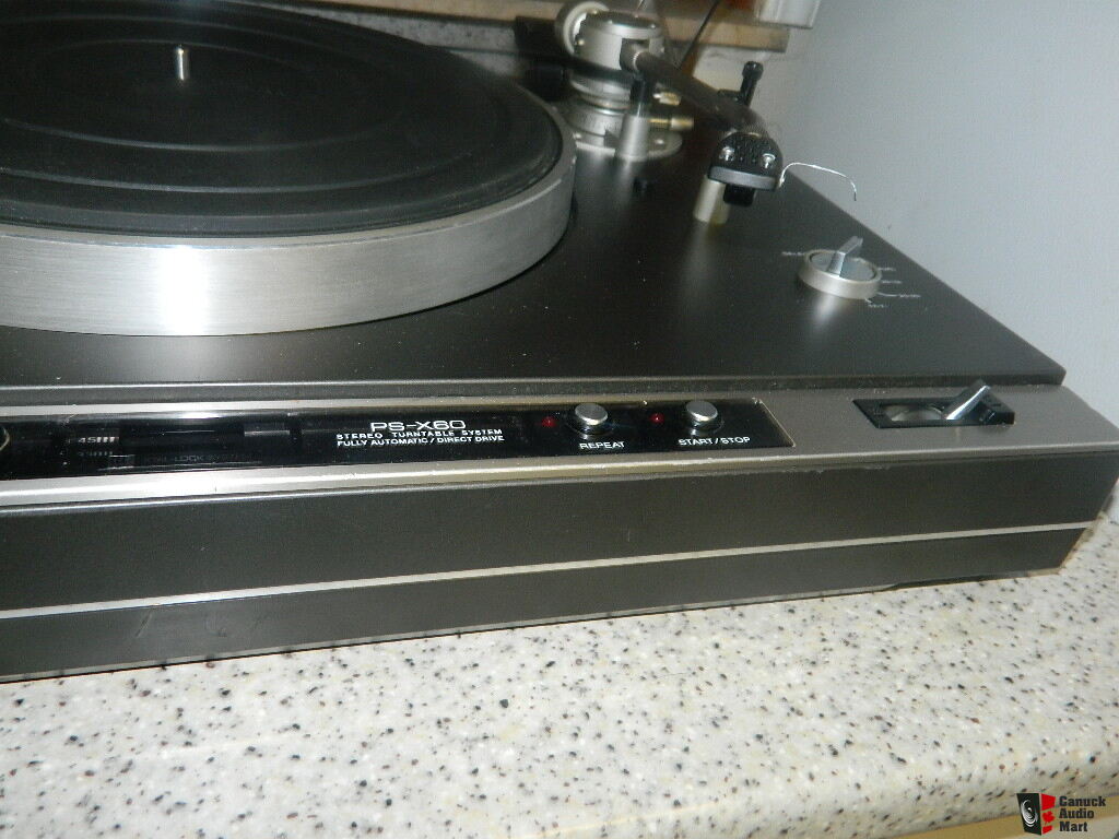 Sony PS X 60 Turntable Needs Cartridge Selling AS IS Photo #4271135 ...