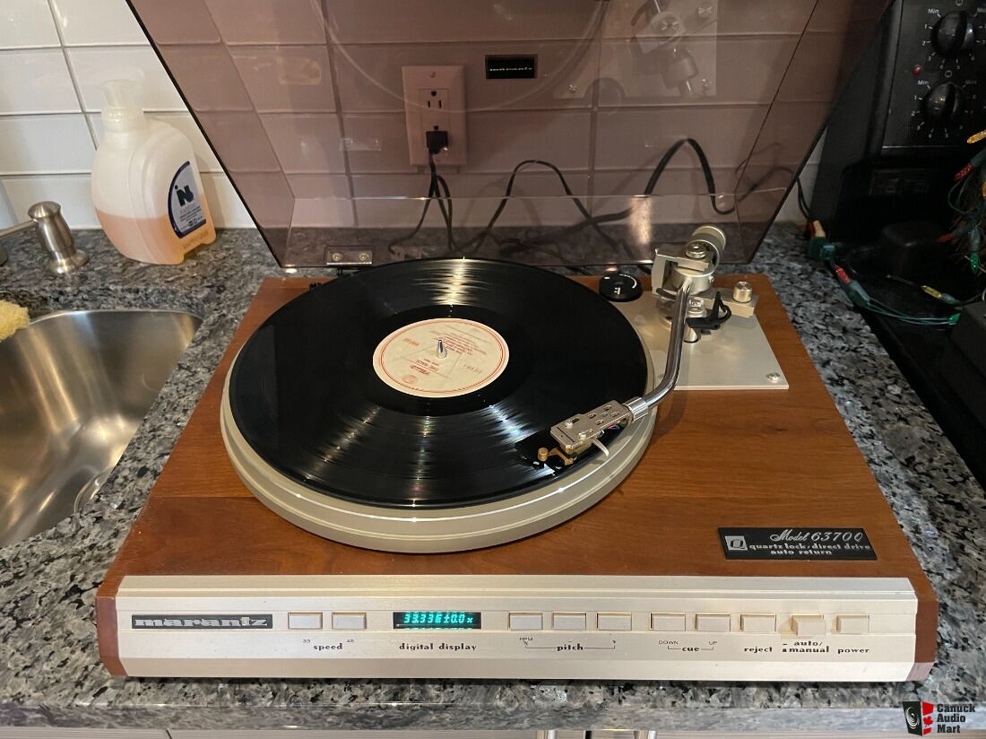 Vintage Marantz 6370Q Turntable with Original manual Photo #4271293 ...