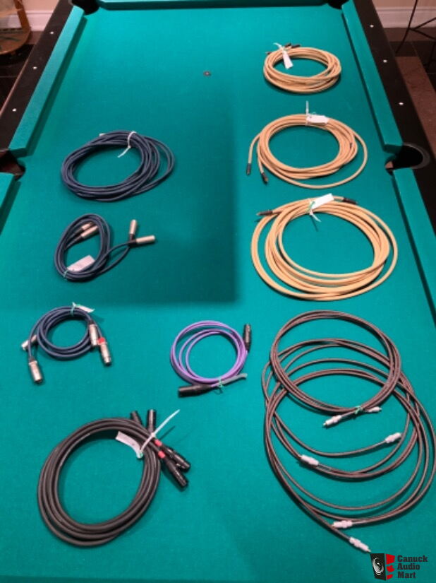 Item 34 - Accuphase ITT Cannon Connectors Balanced XLR 3 ft, 6ft, 15ft ...