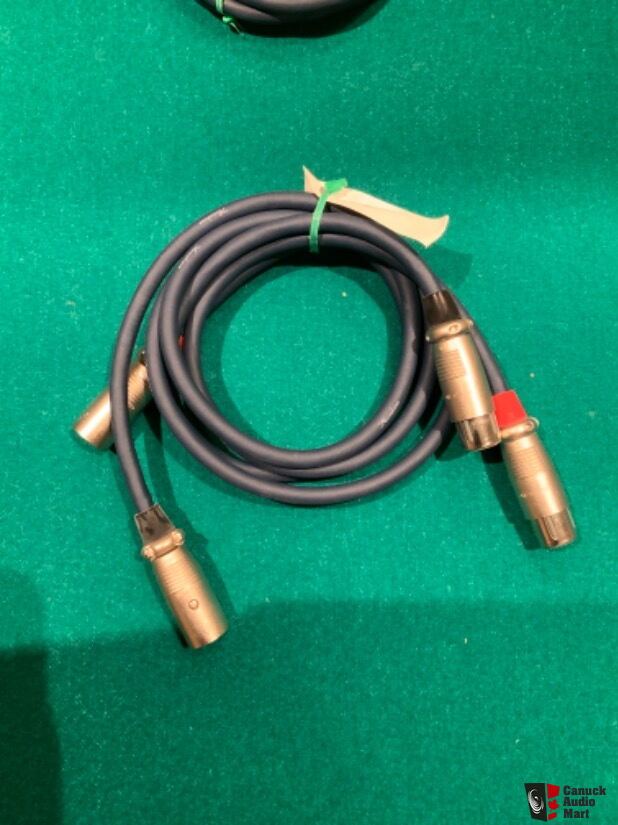 Item 34 - Accuphase ITT Cannon Connectors Balanced XLR 3 ft, 6ft, 15ft ...