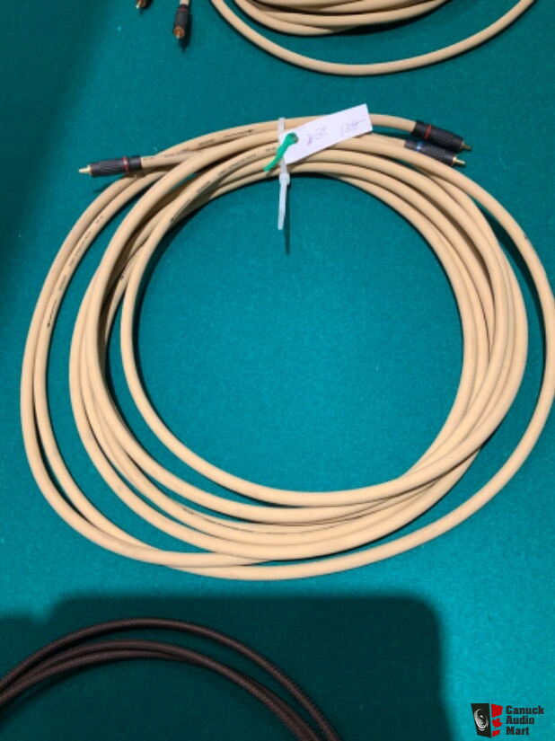 Item 34 - Accuphase ITT Cannon Connectors Balanced XLR 3 ft, 6ft, 15ft ...