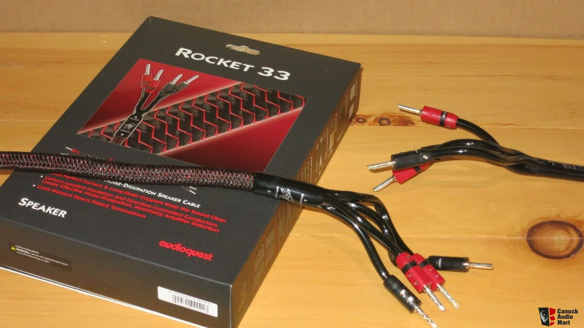 Audioquest Rocket 33 - 12 feet - 12 pieds Photo #4271539 - Canuck Audio ...