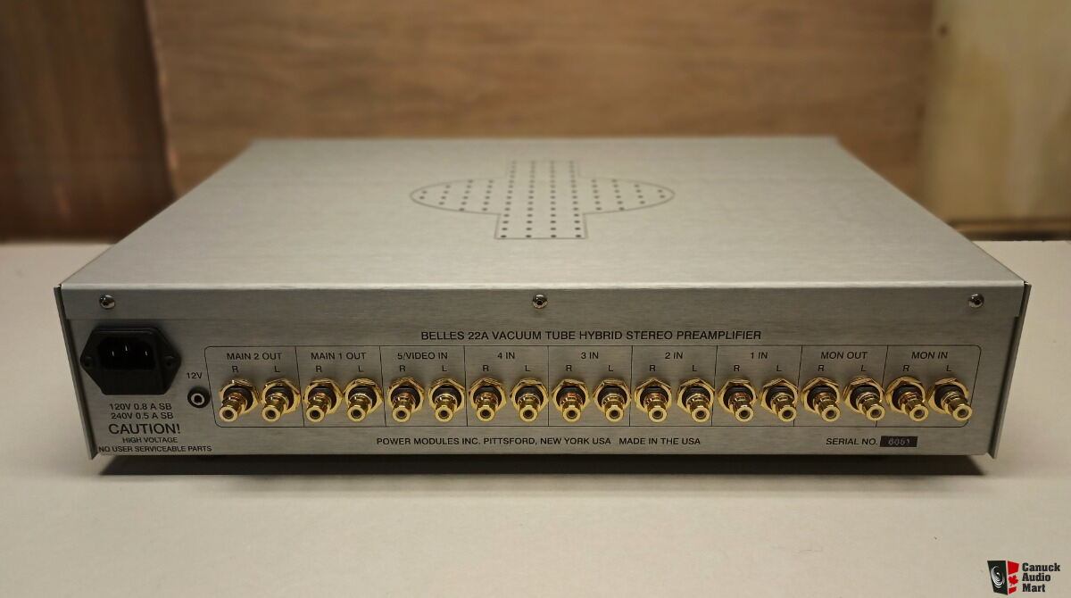 Belles 22A tube pre-amp Photo #4271777 - Canuck Audio Mart