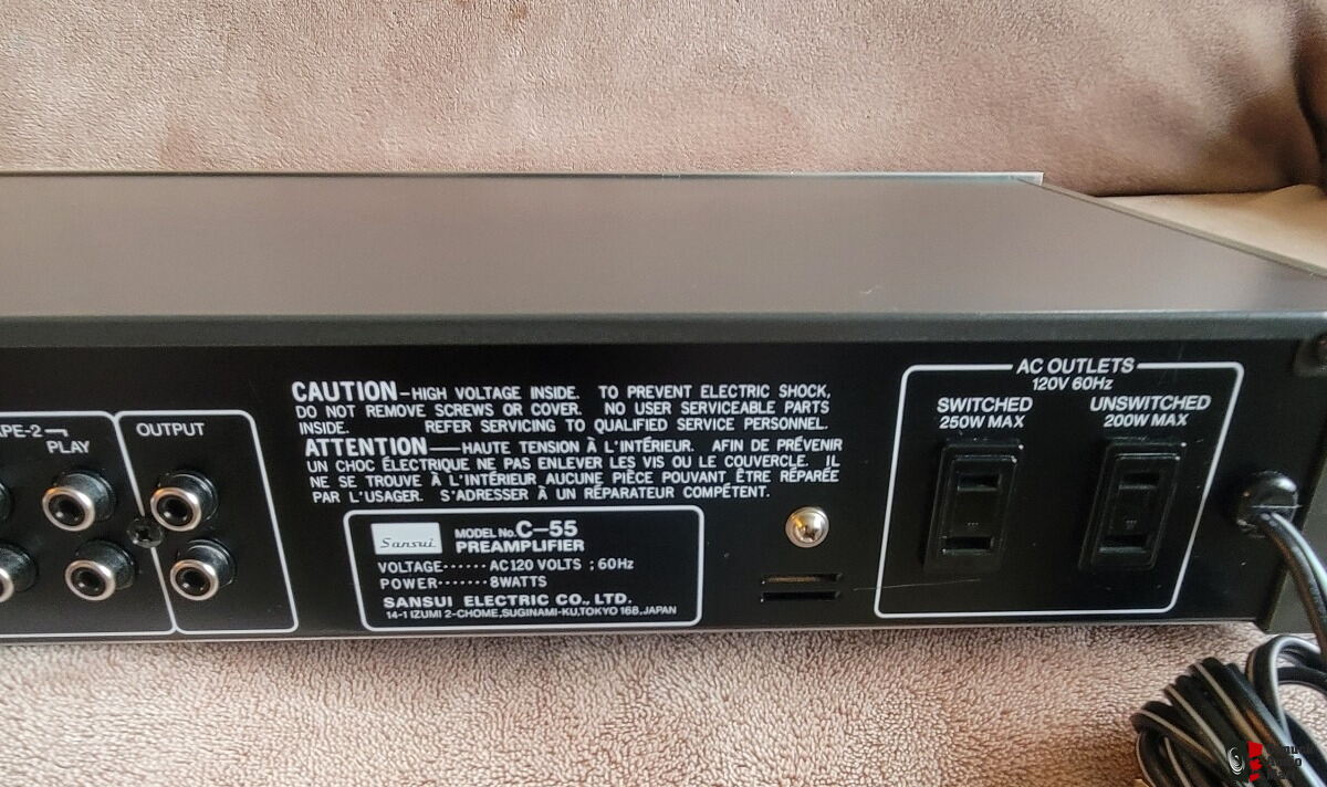 Sansui C-55 Preamplifier Photo #4271797 - Canuck Audio Mart