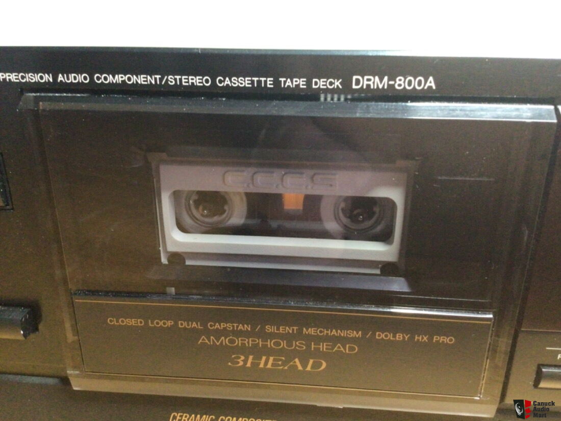 Denon drm-800A cassette deck Photo #4272226 - US Audio Mart