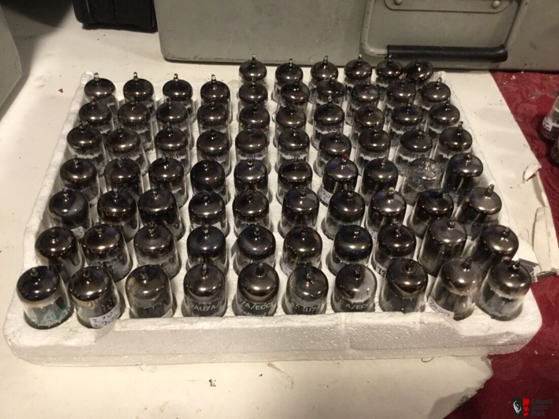 Huge 12au7 ge and 12at7 philips nos tube blowout For Sale - US Audio Mart