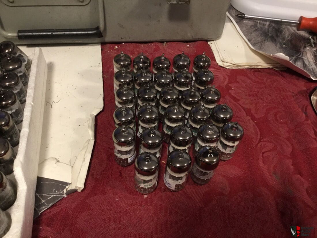 Huge 12au7 ge and 12at7 philips nos tube blowout Photo #4272311 - US ...