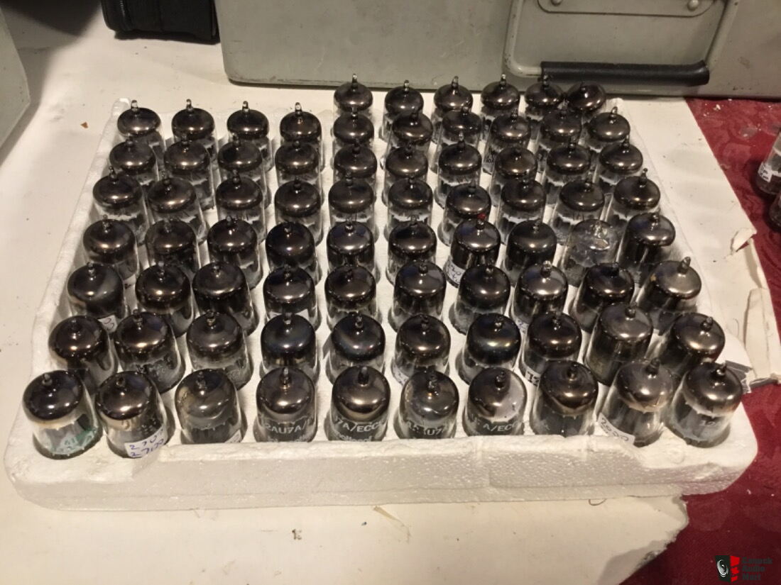 Huge 12au7 ge and 12at7 philips nos tube blowout Photo #4272311 - US ...