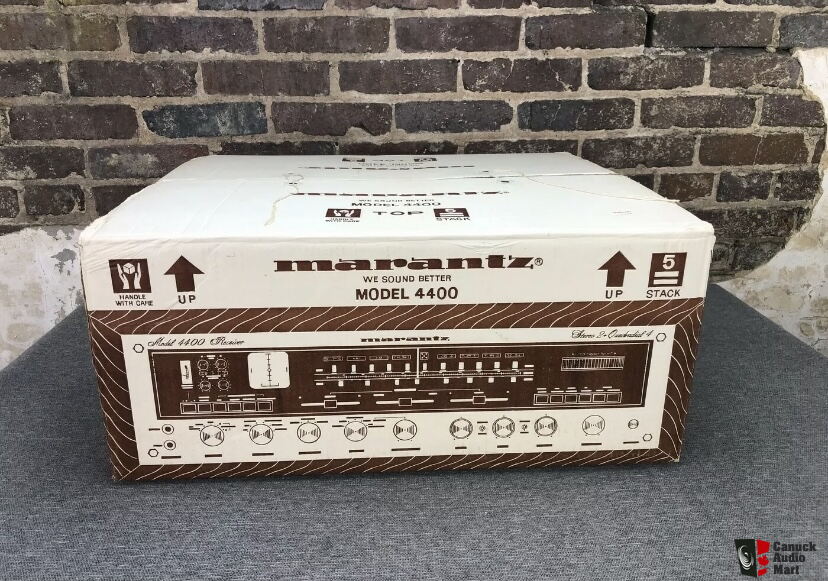 Marantz 4400 quad receiver with original box and literature Photo ...