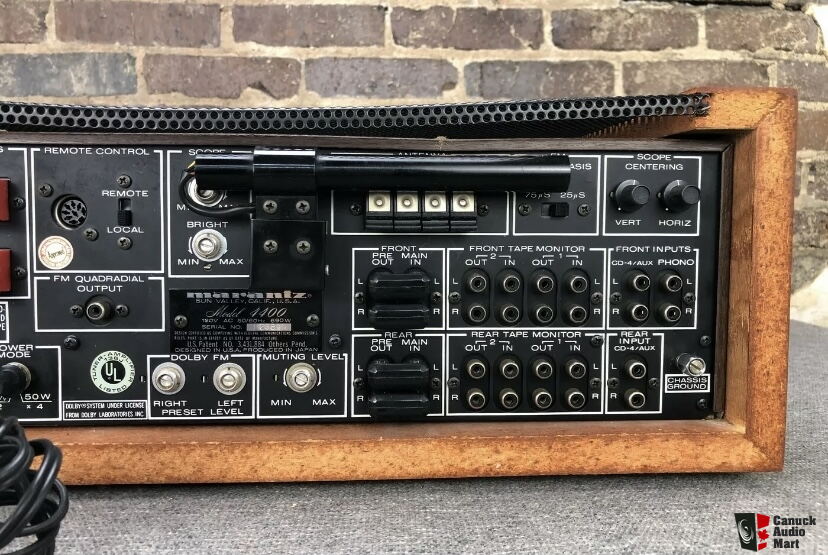 Marantz 4400 quad receiver with original box and literature Photo ...