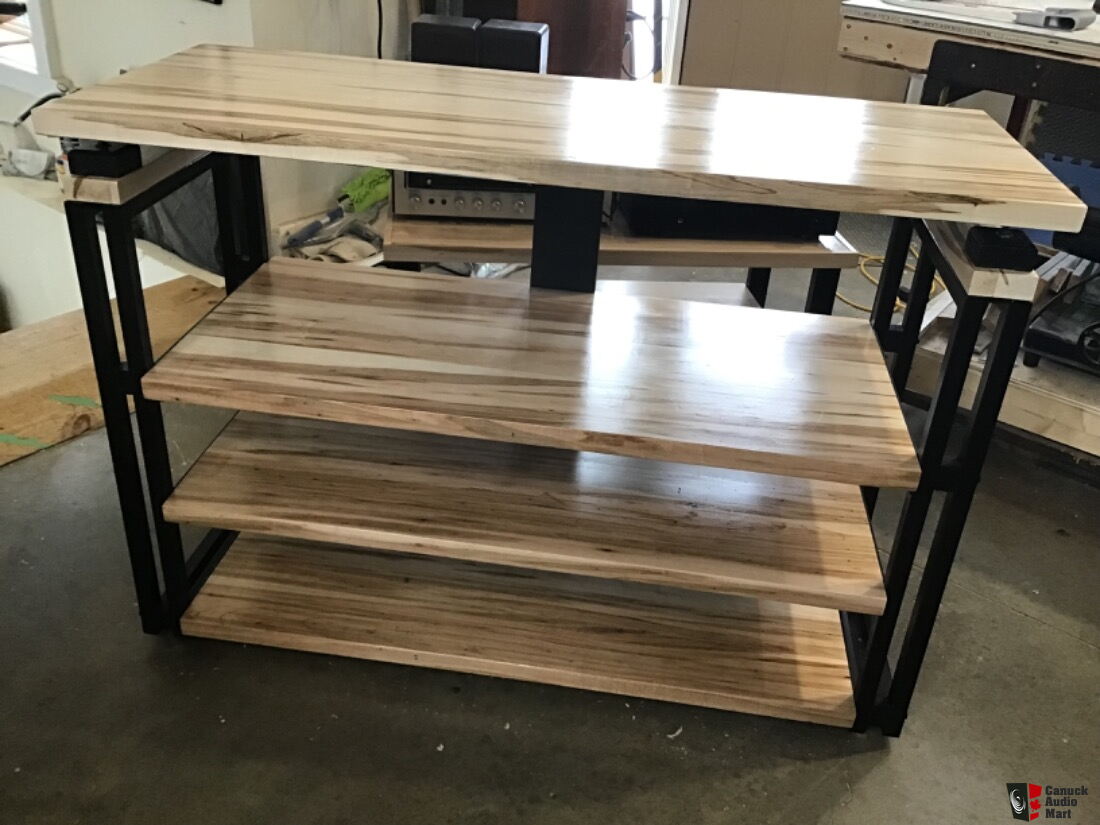 Custom 4 shelf stand with floating top shelf For Sale Or Trade - Canuck ...