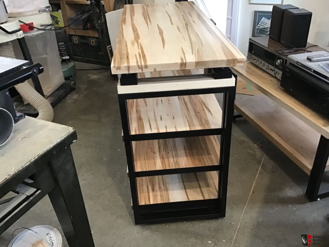 Custom 4 shelf stand with floating top shelf Photo #4274653 - Canuck ...