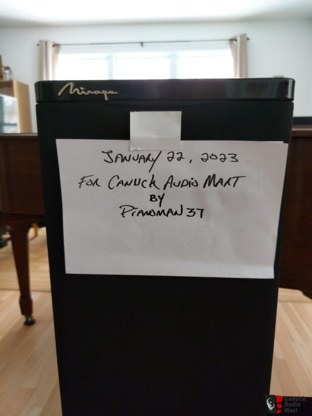 Mirage M-890i & sub Mirage BPS150i & jumpers SONODYO For Sale - US ...