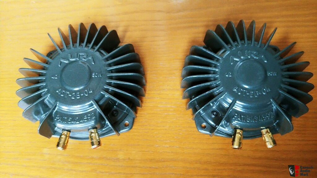 2 New Aura Bass Shakers AST-2B-04 Pro For Sale - Canuck Audio Mart